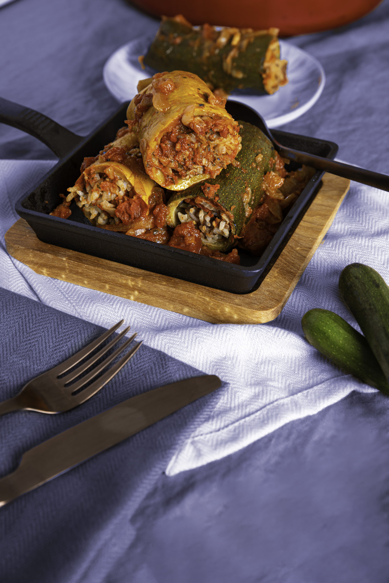 Syrian-style Stuffed Courgettes – Ta'amim