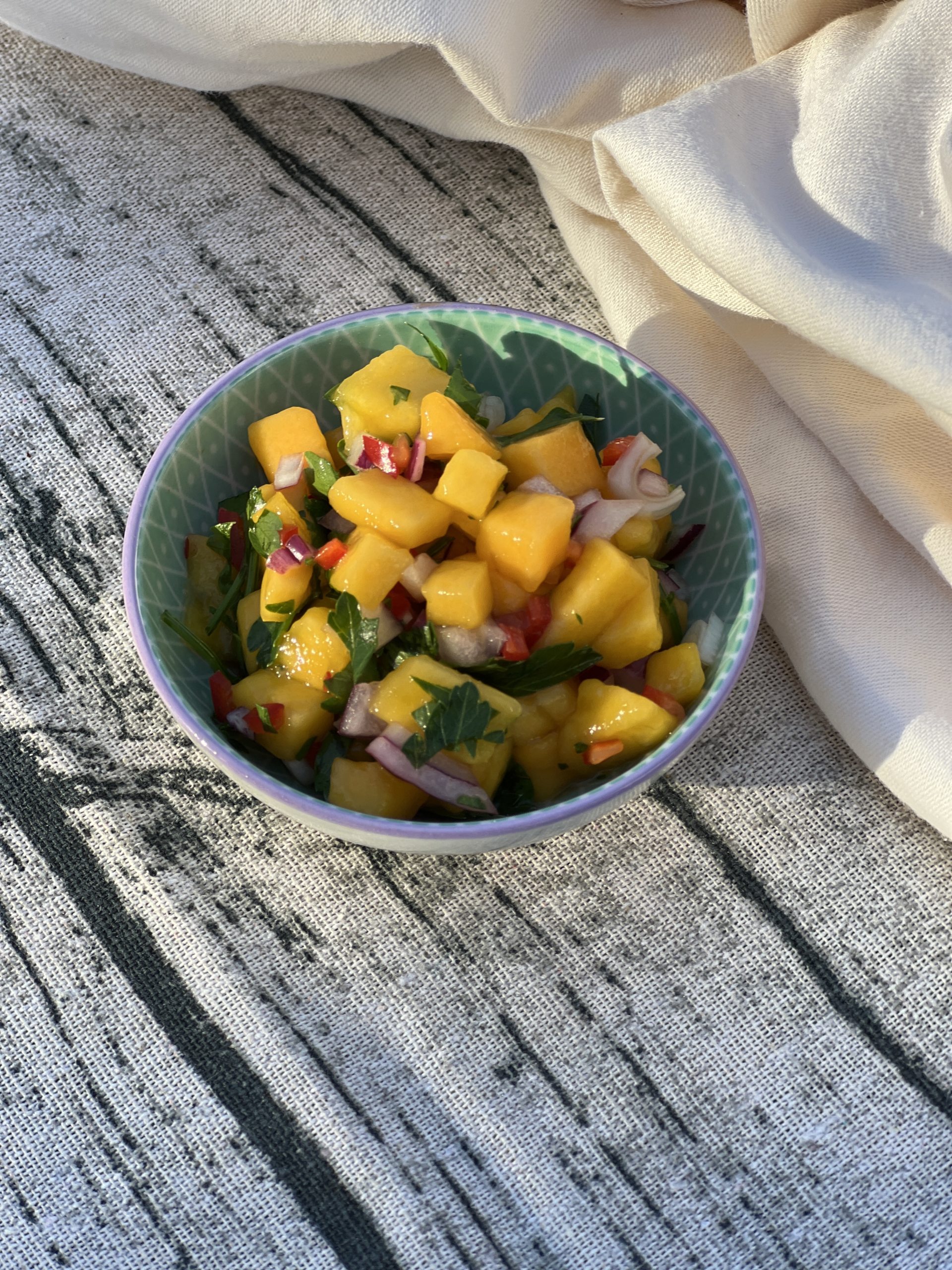 Super Simple Mango, Lime and Chilli Salsa – Ta'amim